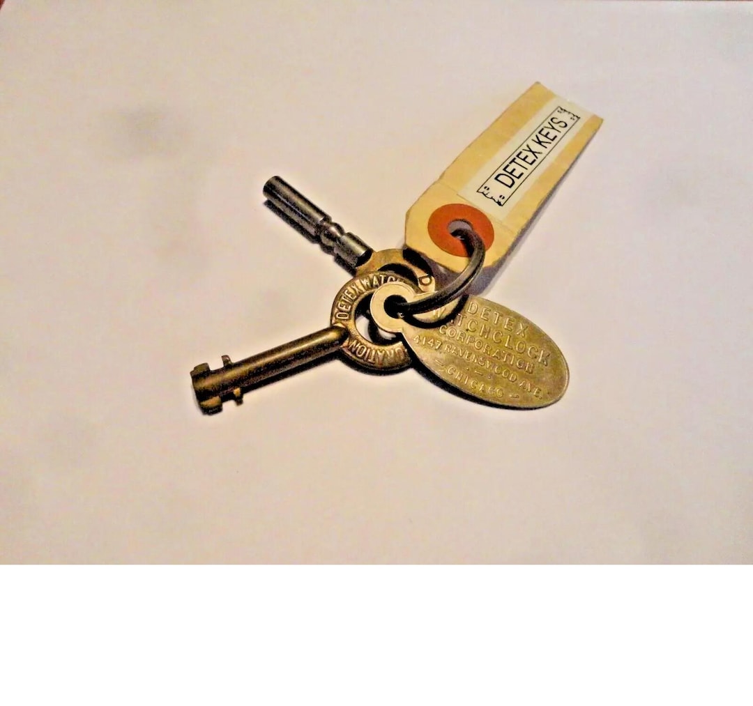 Detex Clock Opening and Winding Keys - Etsy