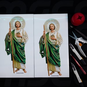 San Judas Tadeo Sticker Decal for Window Truck Cars SUV PC Laptop ...