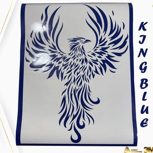 Phoenix Bird Hood Decal for Car or Truck | Large Firebird Vinyl Sticker ...