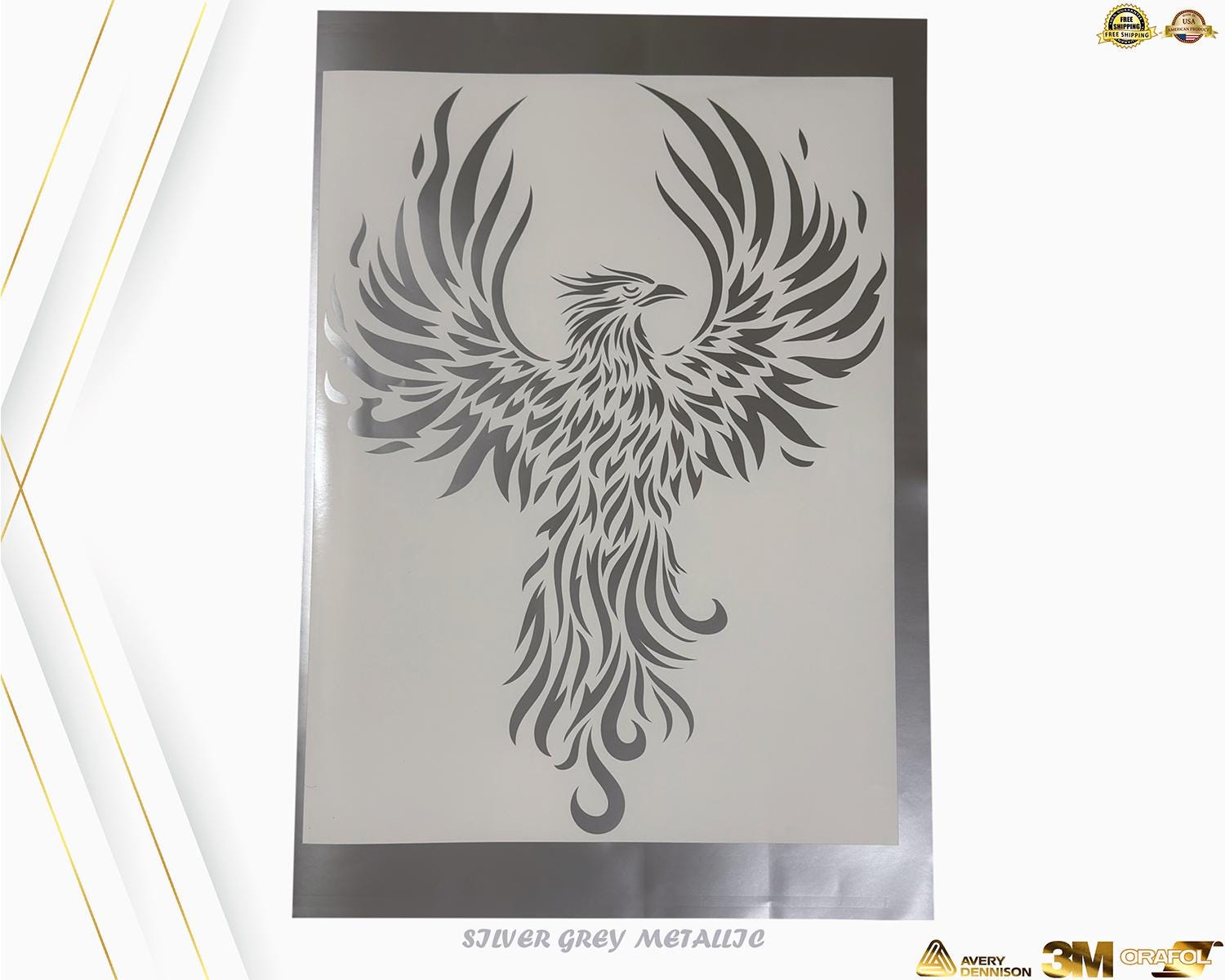 Phoenix Bird Hood Decal for Car or Truck | Large Firebird Vinyl Sticker ...