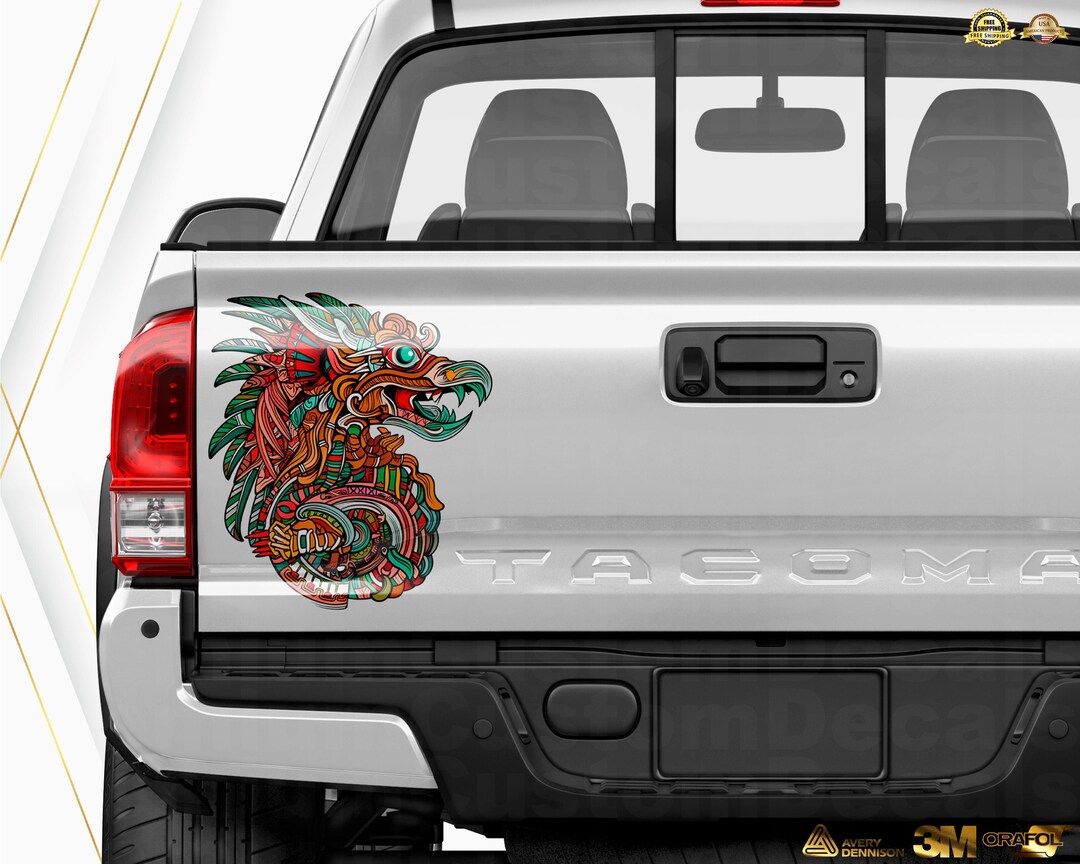Premium Aztec Quetzalcoatl High-quality Print and Cut Vinyl Decal ...