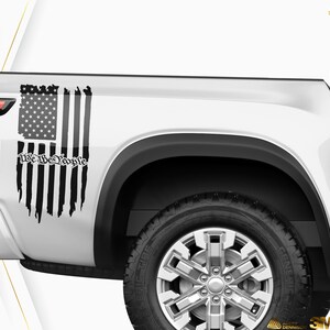We the People USA Flag Vinyl Decal for Pickup Truck Tailgate Preamble ...