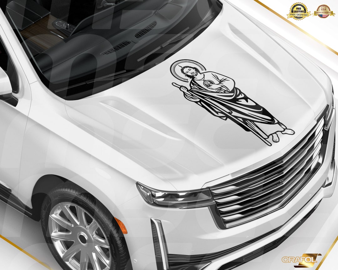 St. Jude Thaddeus Decal: Guardian and Guide. Carry Me on Every Journey ...