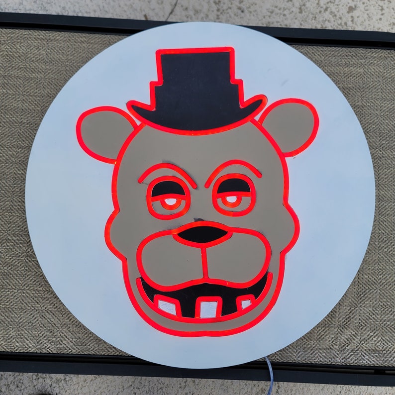 FNAF Neon Sign - Etsy