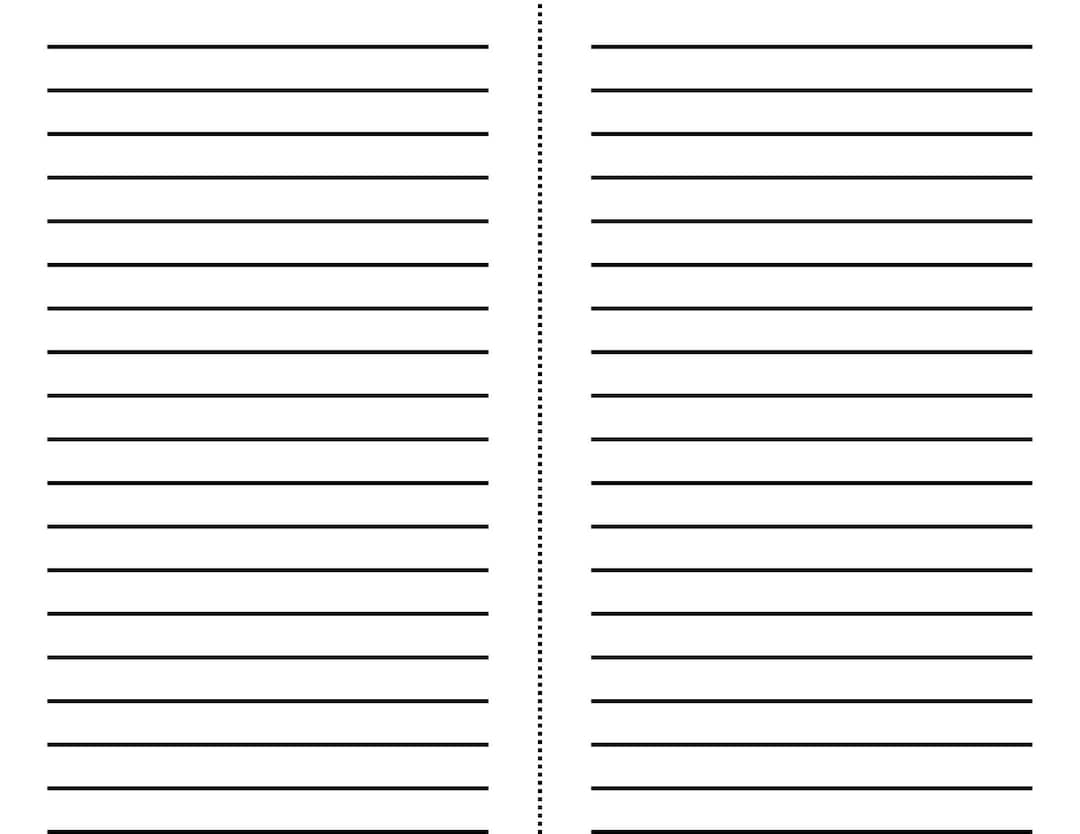 Lined Foldable Booklet Paper Etsy lined-foldable-booklet-paper-etsy