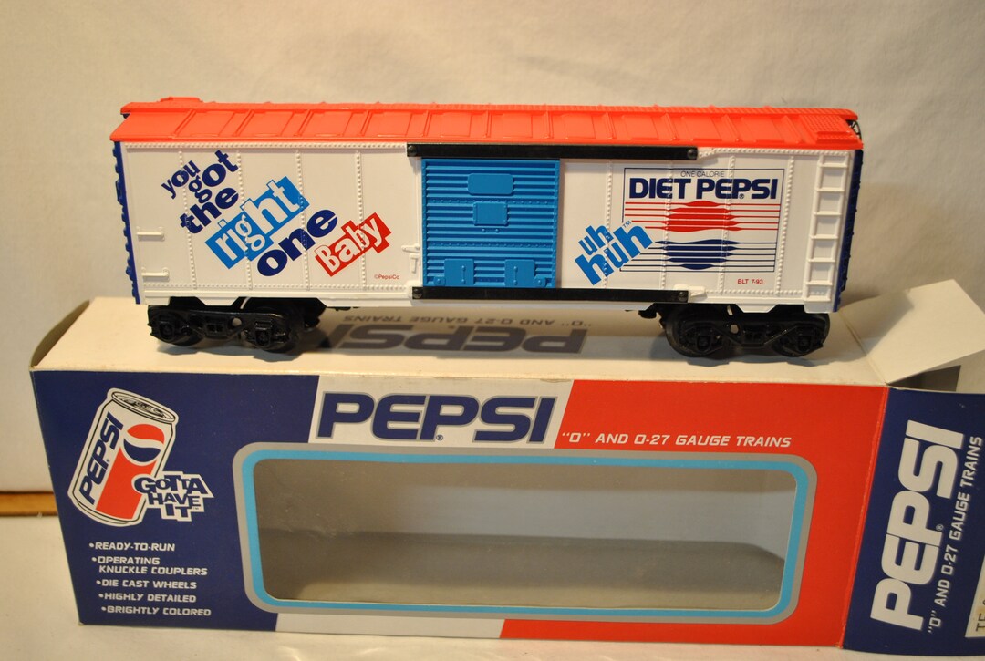 Train Express O/o27 Gauge Diet Pepsi Boxcar TE646402 N.i.b. - Etsy