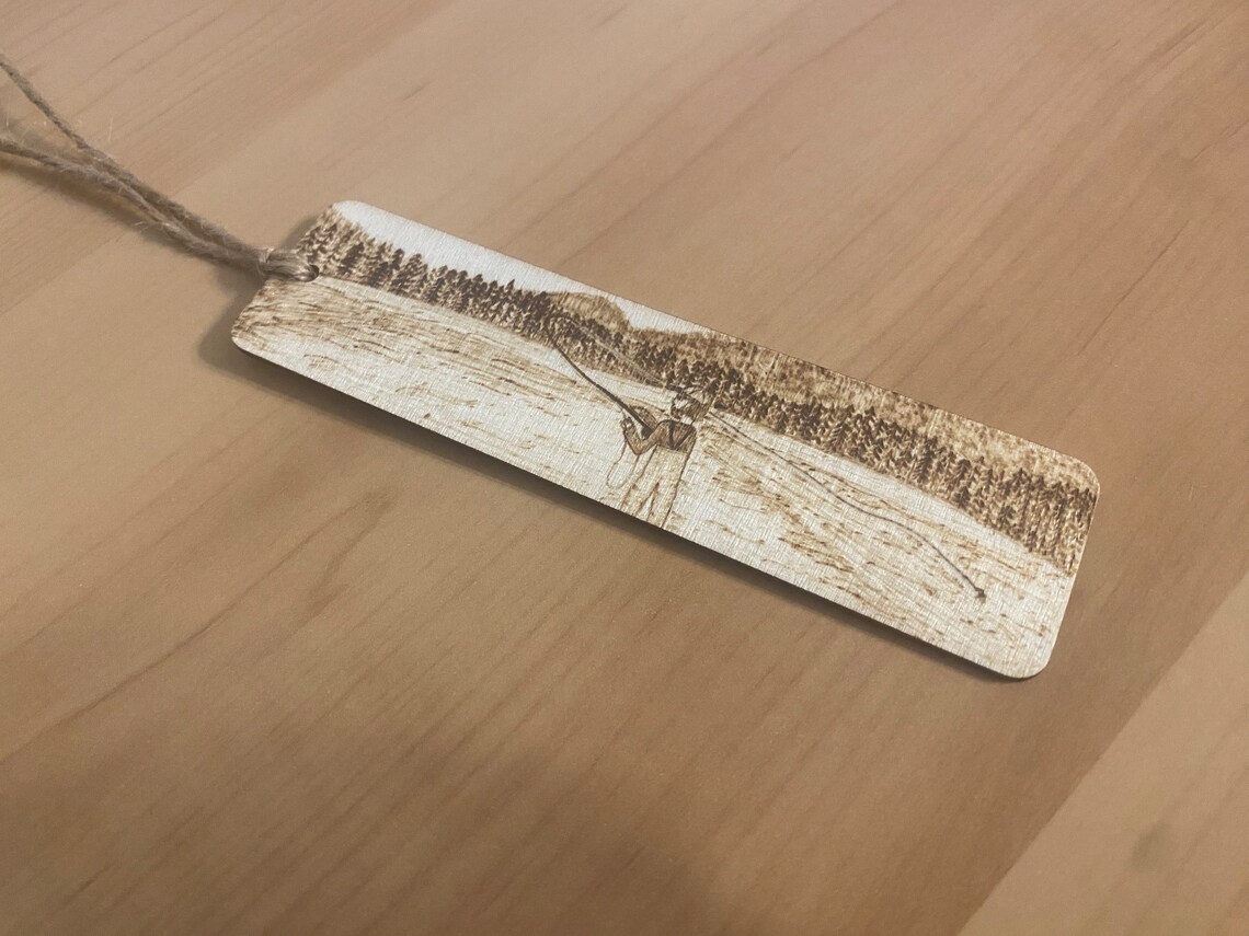 Wood Burned Bookmarks With Tassle - Etsy
