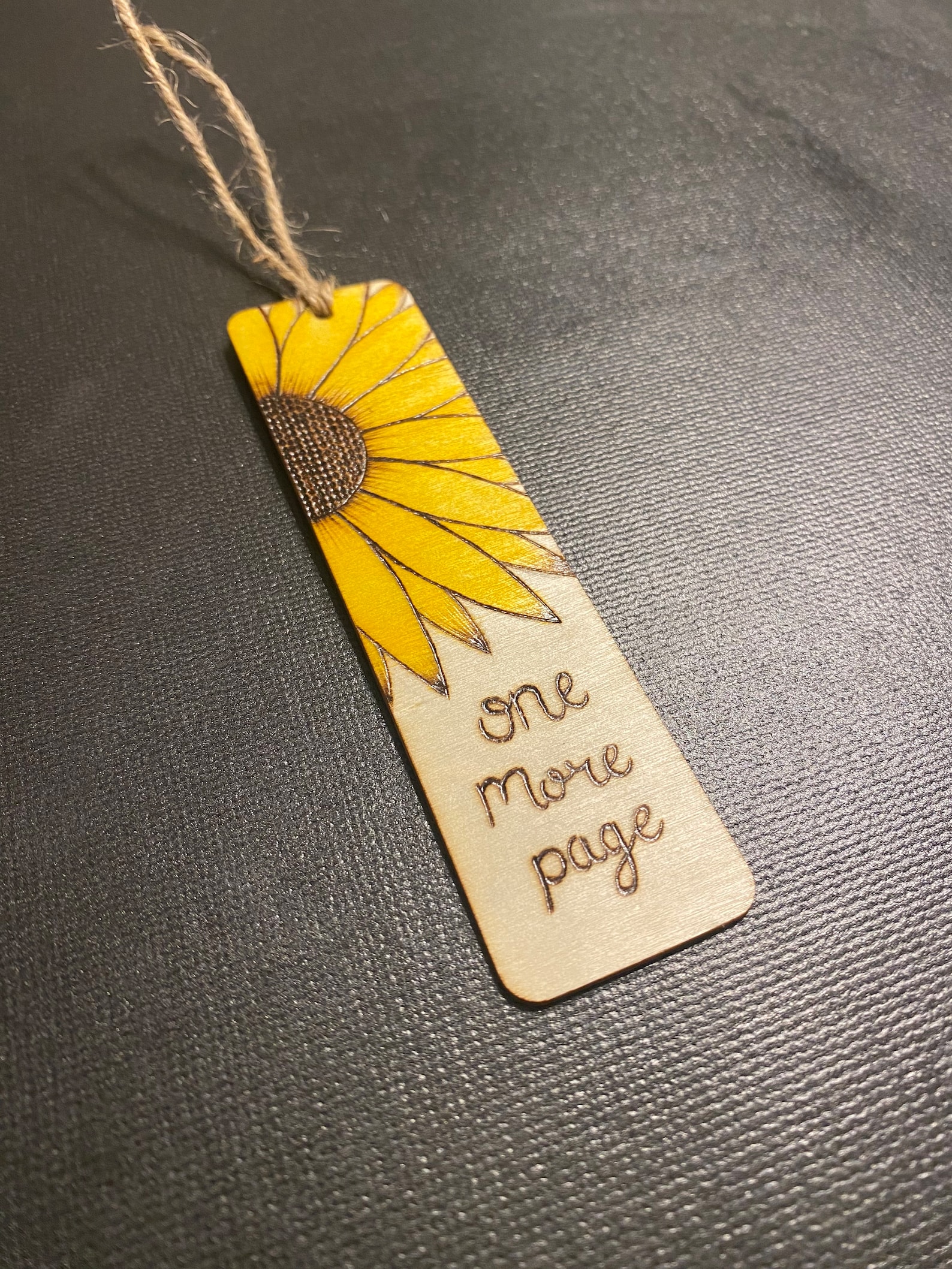 Wood Burned Bookmarks With Tassle - Etsy