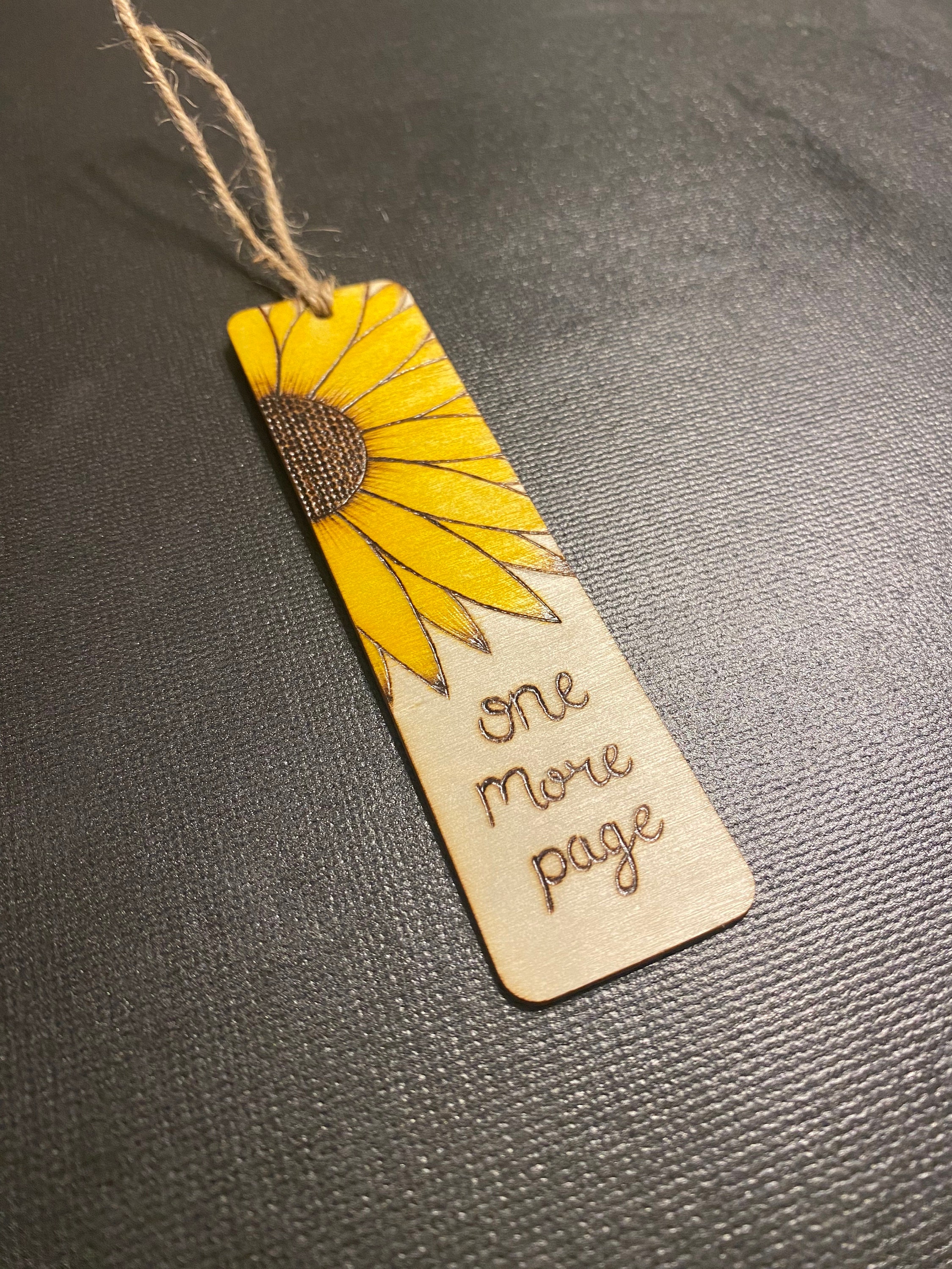 Wood Burned Bookmarks With Tassle - Etsy