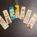 Wood Burned Bookmarks With Tassle - Etsy