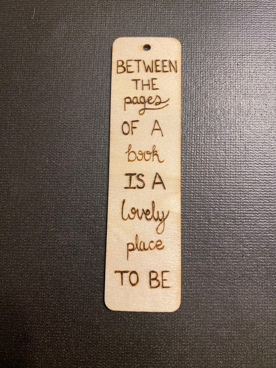 Wood Burned Bookmarks With Tassle - Etsy