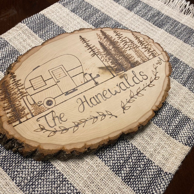 Pyrography Sign - Etsy