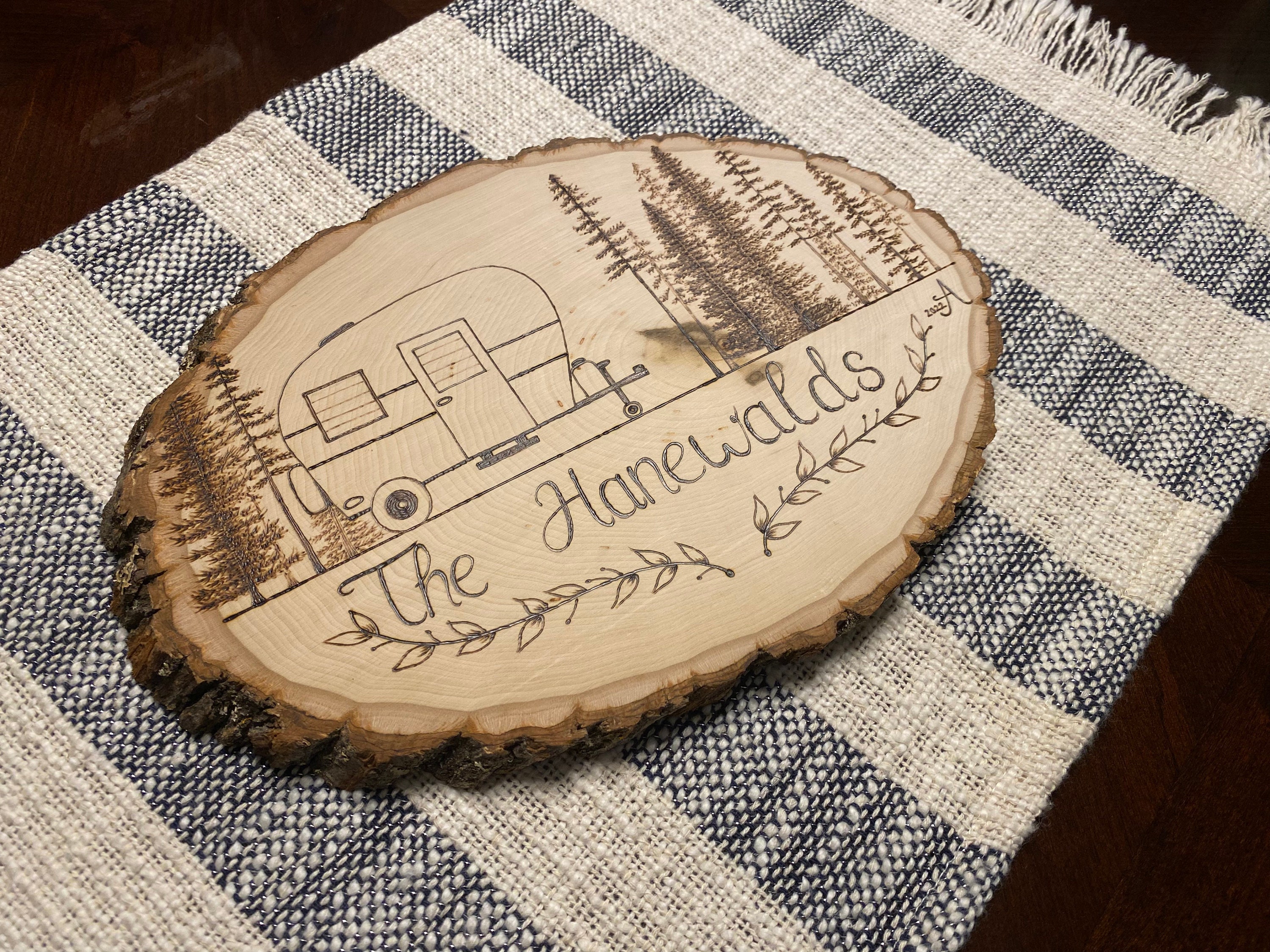 Custom Wood Burned Signs - Etsy