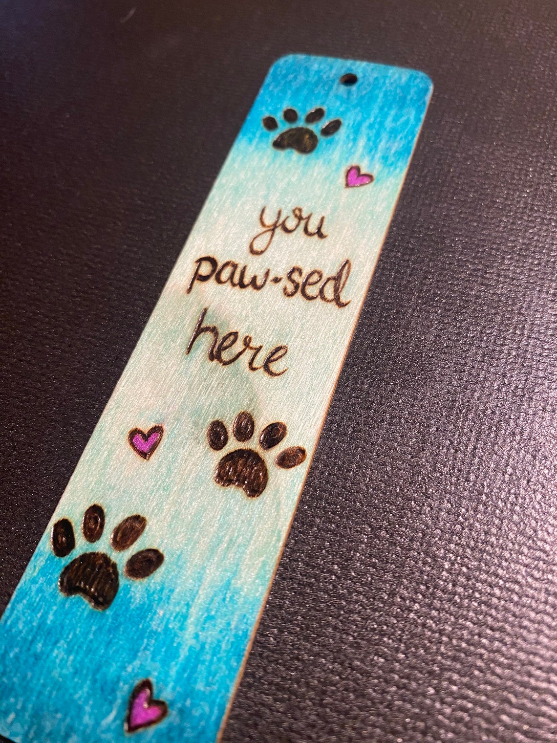 Wood Burned Bookmarks With Tassle - Etsy