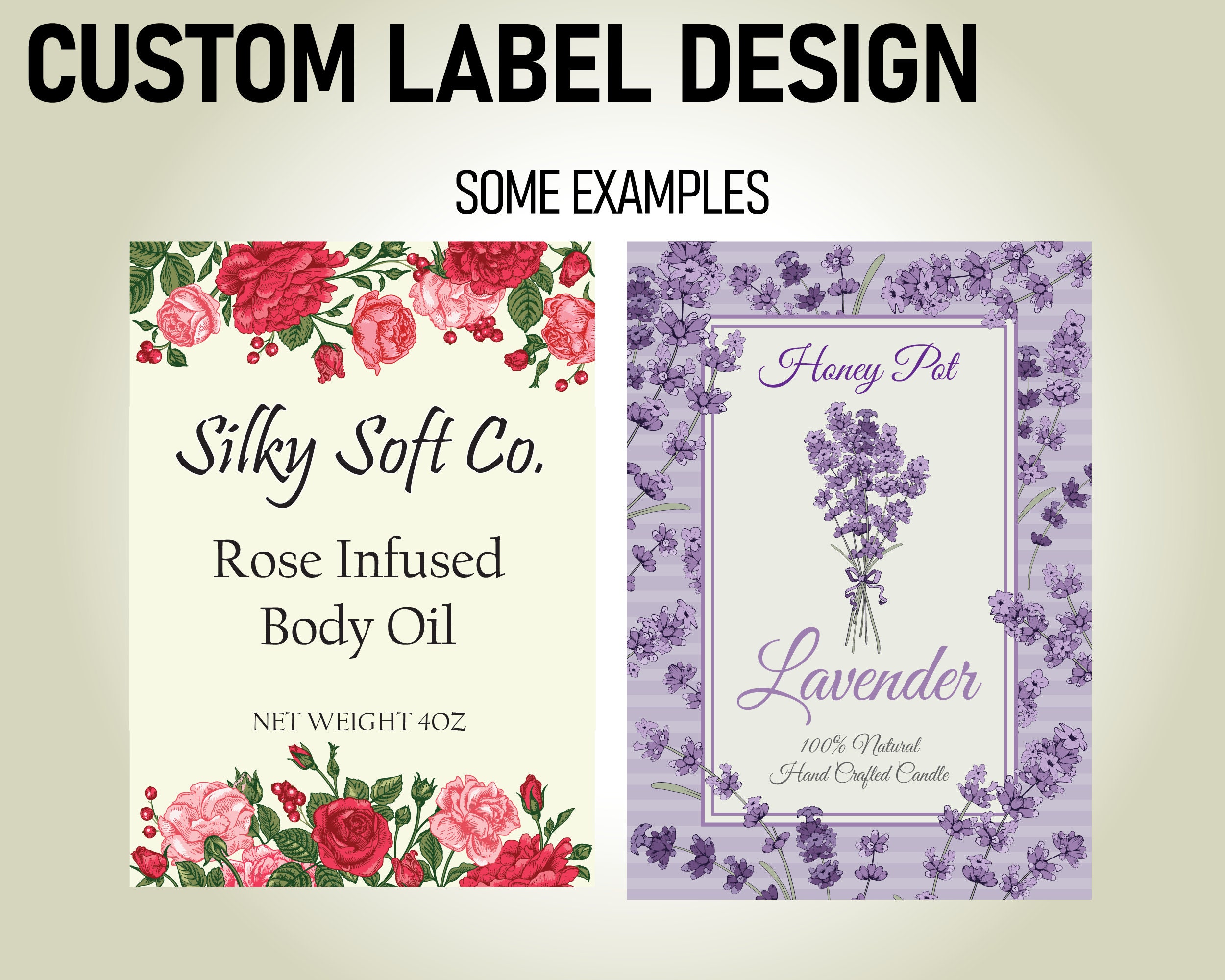 Custom Label Design for Your Product Labels Branding Design - Etsy