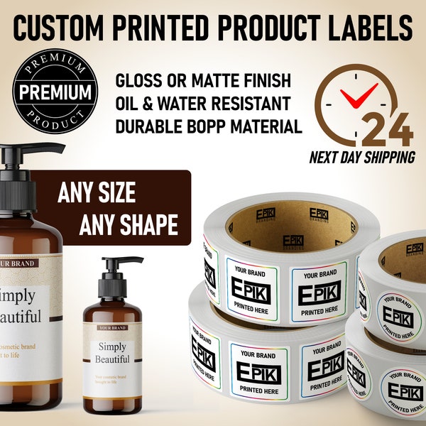 Free Product Labels - Etsy