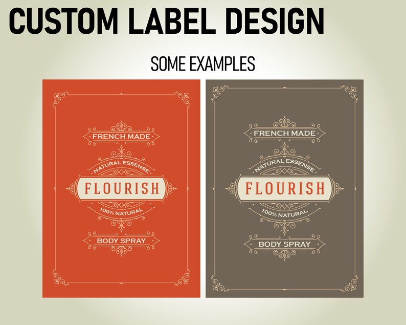 Custom Label Design Product Label Sticker Design Packaging - Etsy