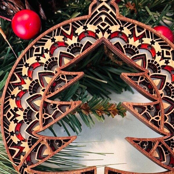 Layered Ornament - Etsy