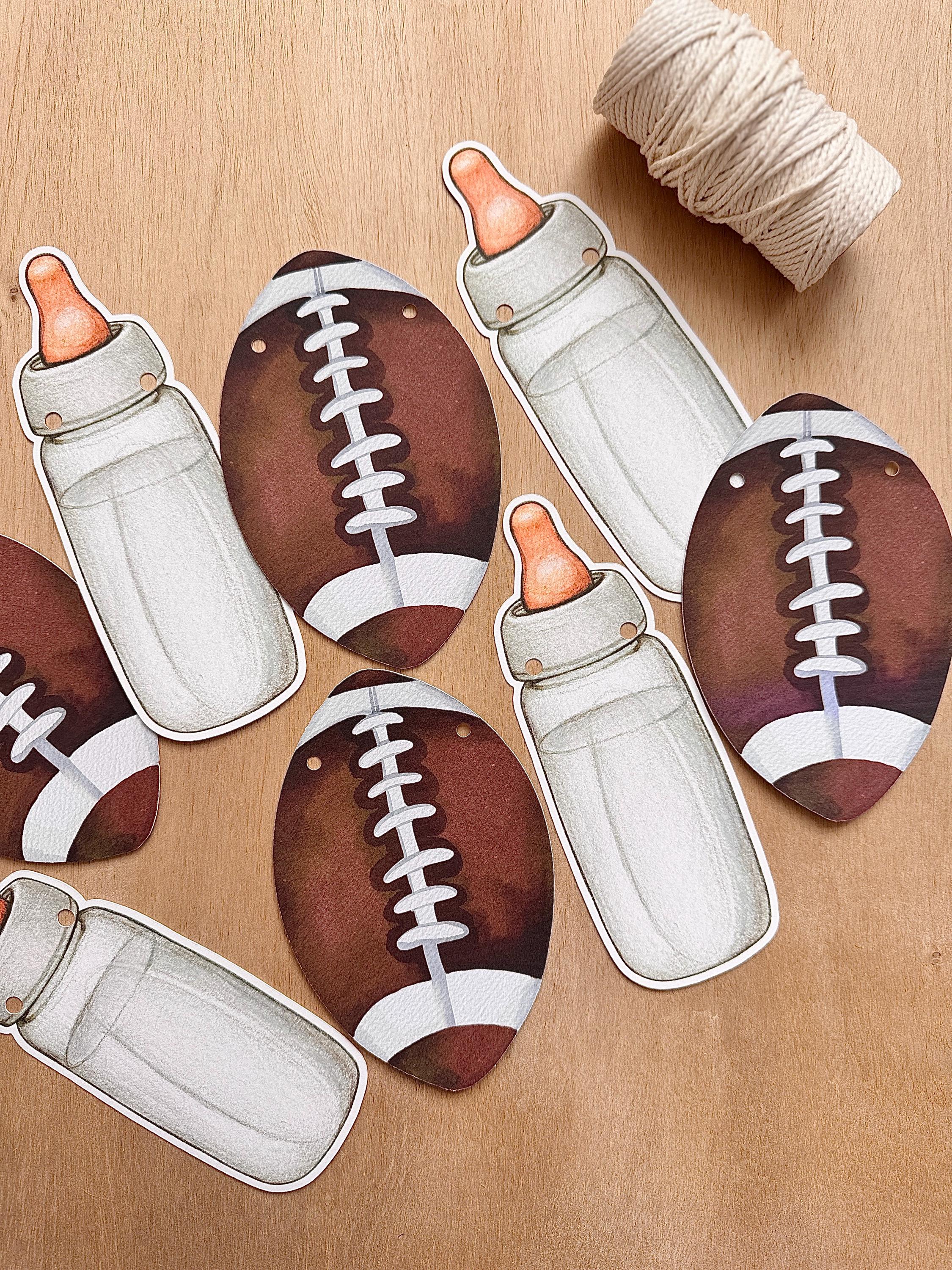 Football Baby Shower Banner, Tailgate Little Kicker Party Decor - Etsy