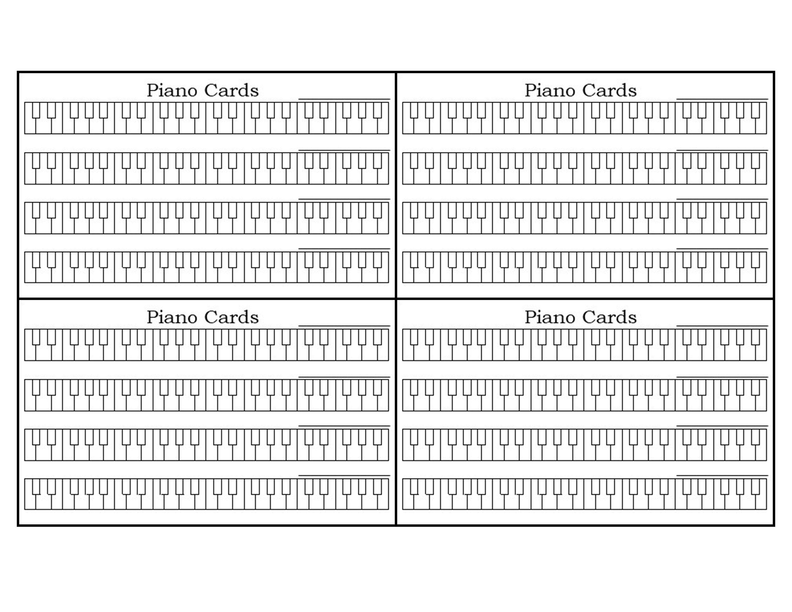Piano Chord Transposer Cards - Etsy