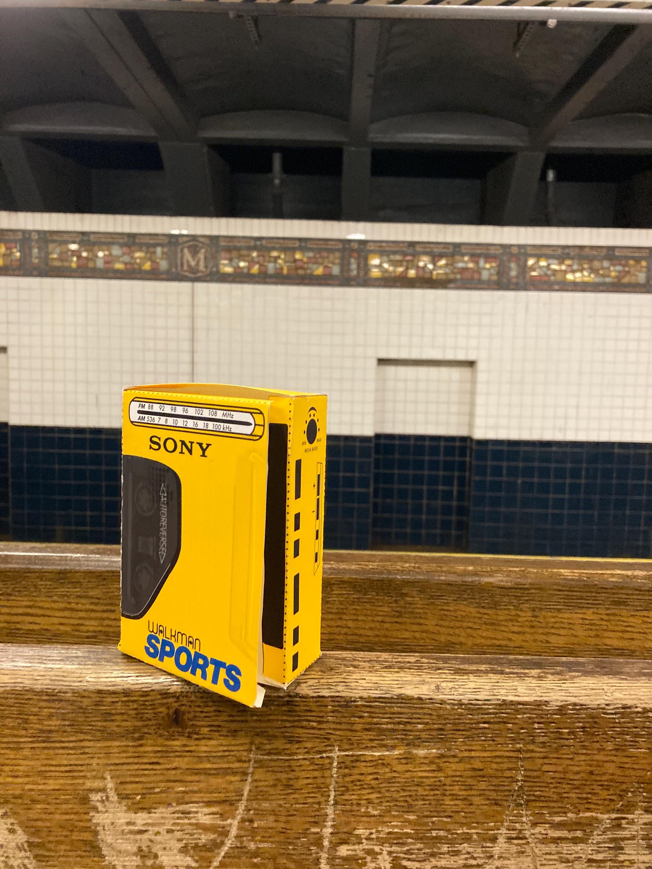 Digital File Diy Walkman Tape Player Box With Cassette - Etsy UK