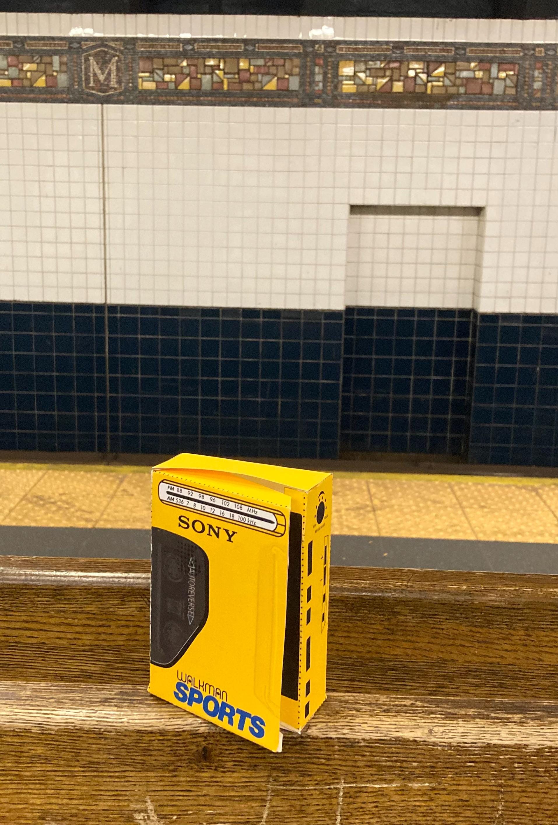 Digital File Diy Walkman Tape Player Box With Cassette - Etsy UK