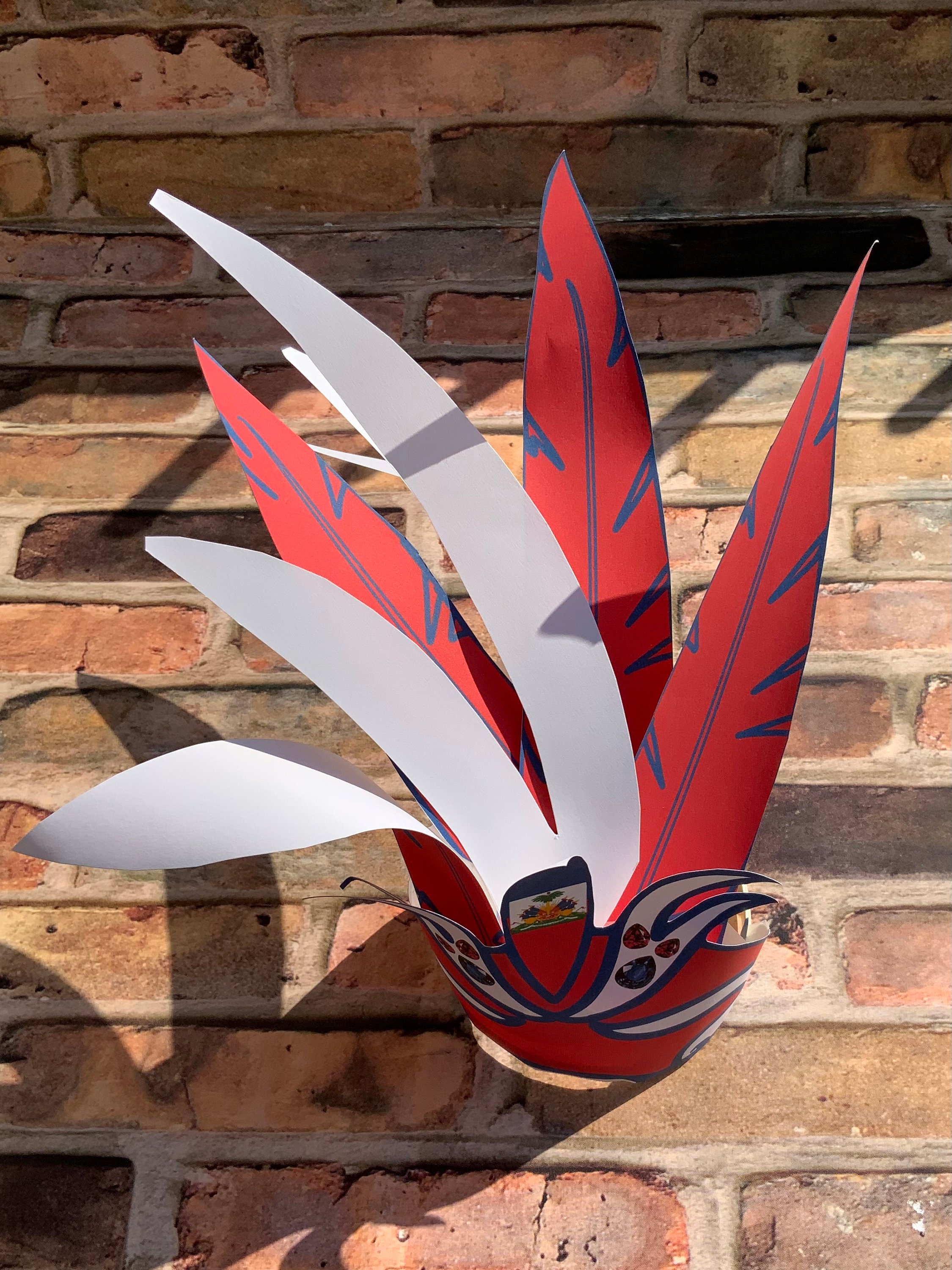 Haiti Printable Carnival Headpiece - Etsy