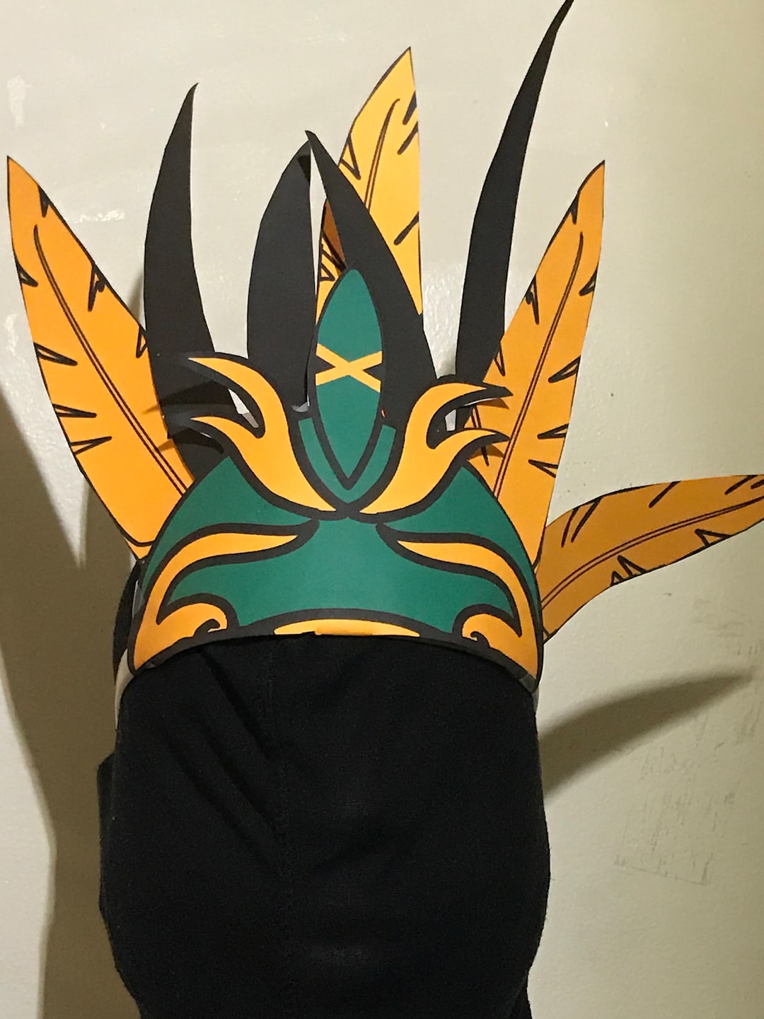 Jamaica Printable Carnival Headpiece - Etsy