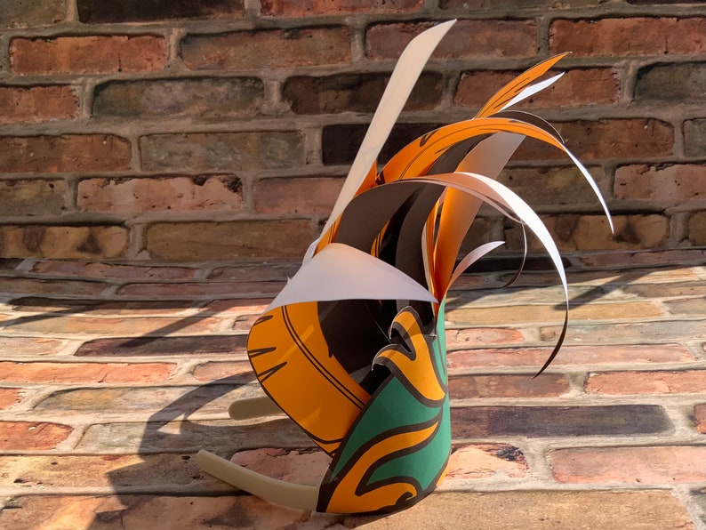 Jamaica Printable Carnival Headpiece - Etsy