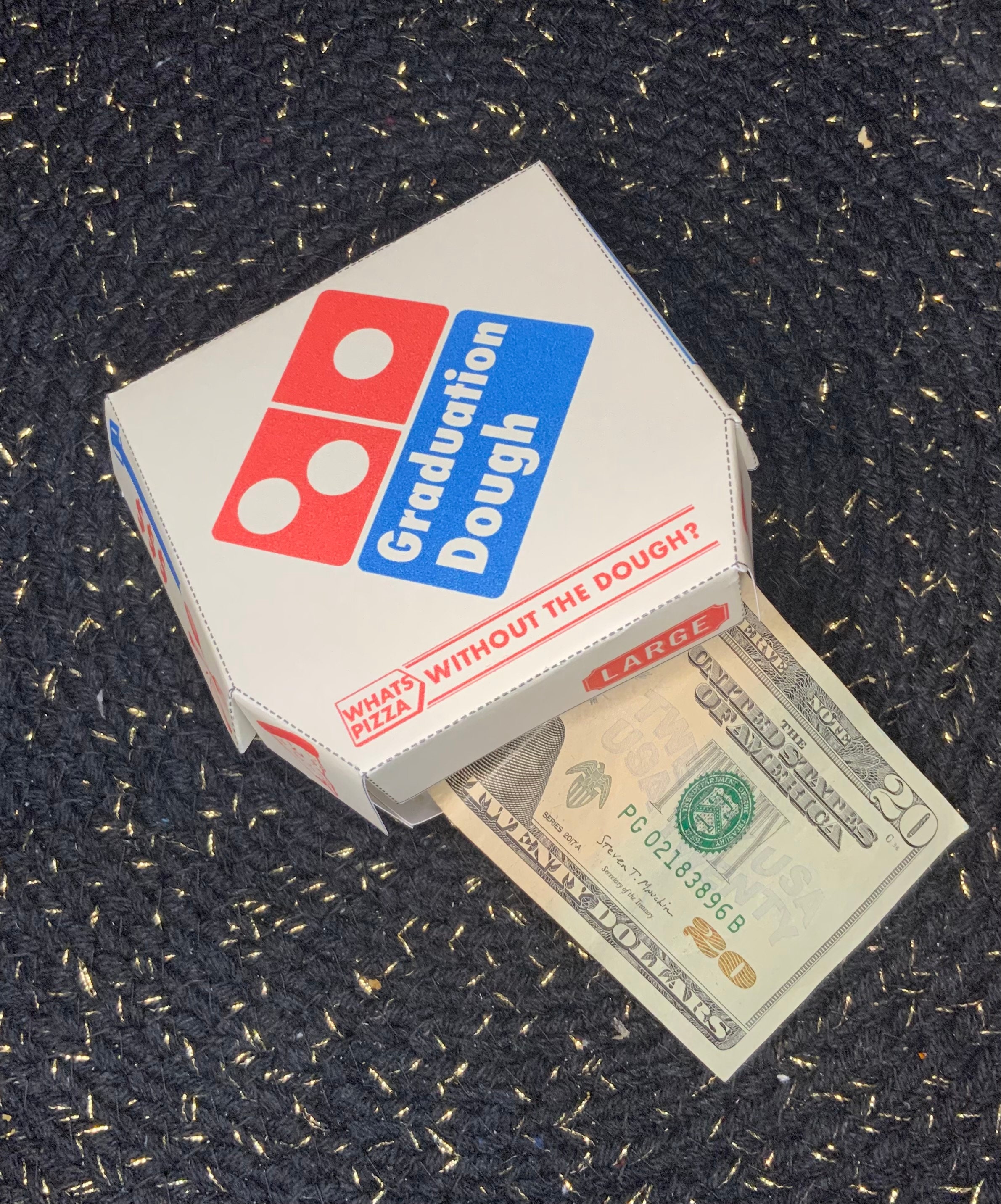 Graduation Dough Mini Pizza Box - Etsy