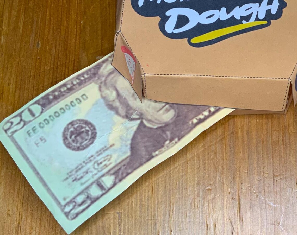 DIY Holiday Dough Gift Box Money Holder for the Holidays - Etsy