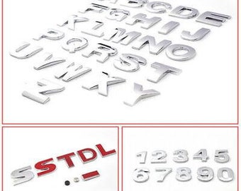 Car Emblem Chrome Sticker - Etsy Australia