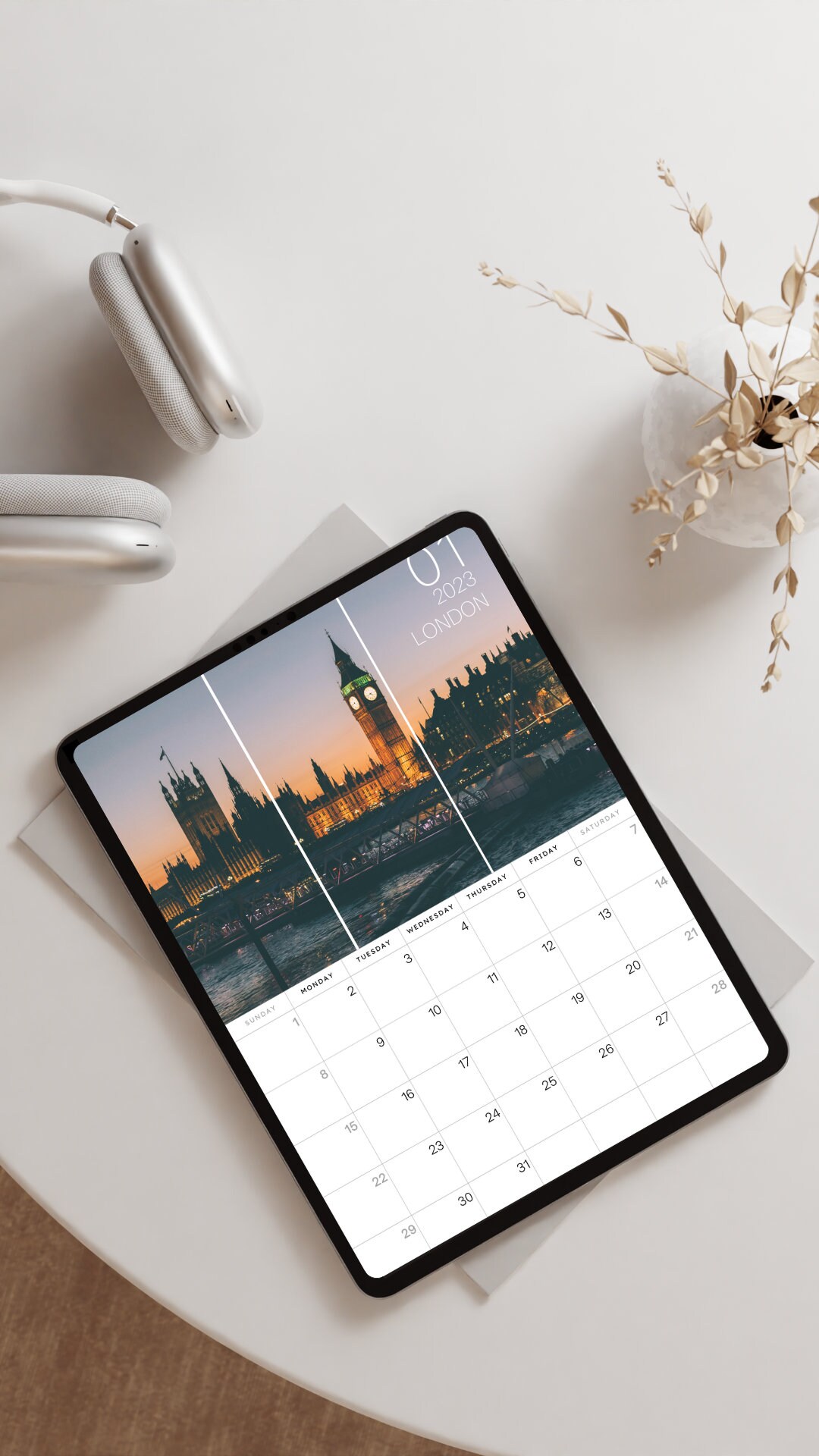 2023 Printable Calendar Digital Calendar | Digital and Printable | 2023 ...