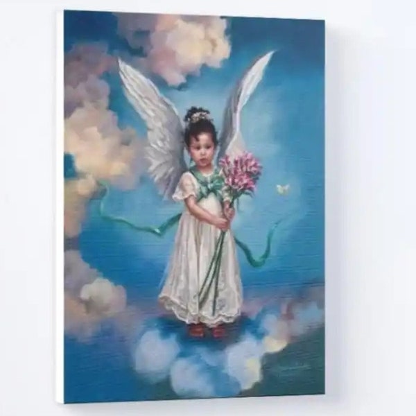 Angel Paint by Numbers - Etsy