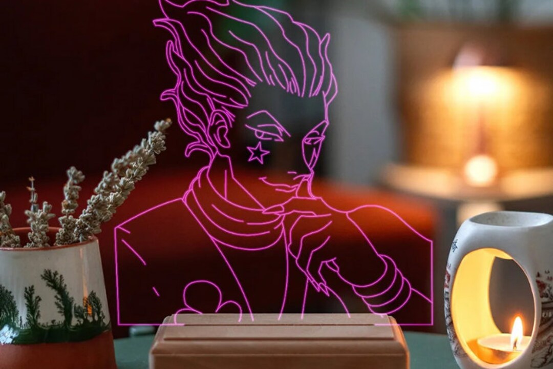 Hunter X Hunter Hisoka 16 Color Night Light LED Hisoka Lamp Remote ...