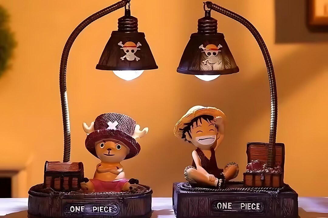 One Piece Monkey D Luffy and Chopper Anime Cute Desktop Night Light ...