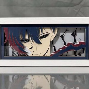 Solo Leveling Sung Jin Woo Anime Light Box Bedroom Decor LED Night ...