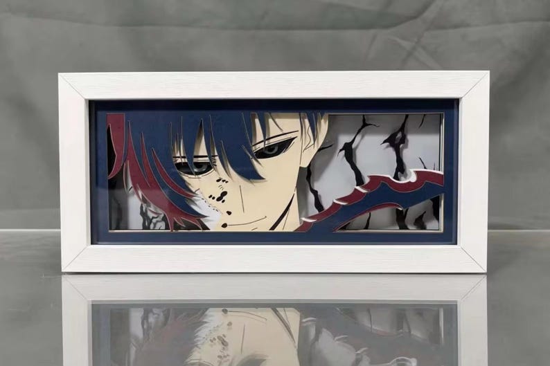 Solo Leveling Sung Jin Woo Anime Light Box Bedroom Decor LED Night ...