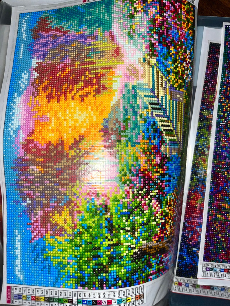 Completed Diamond Painting - Etsy