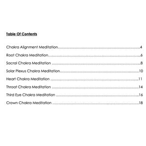 Chakra Meditation Script Bundle - Etsy