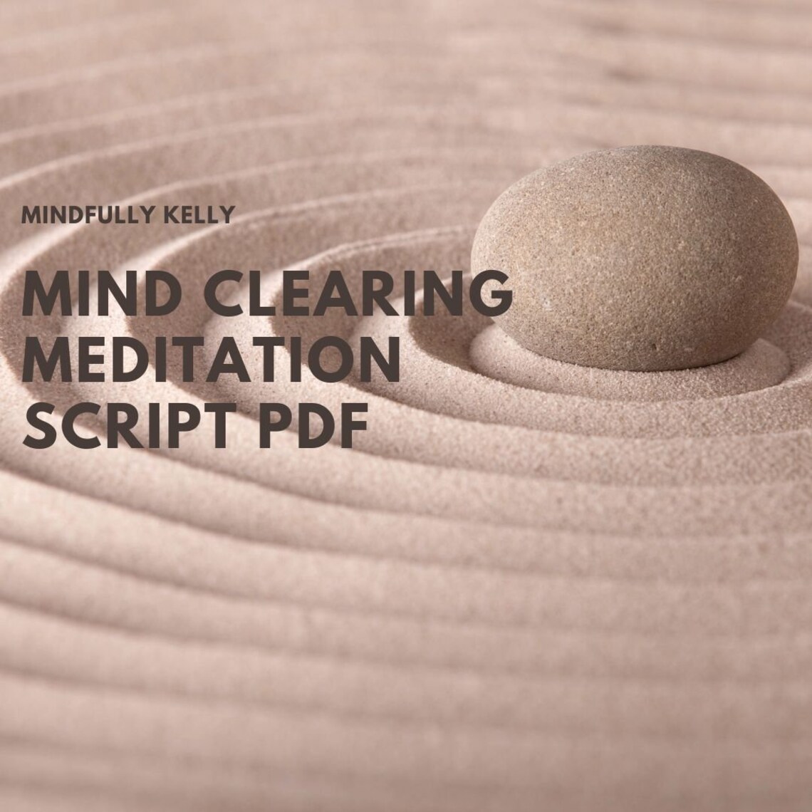 Mind Clearing Meditation Script PDF - Etsy
