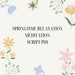 Springtime Relaxation Meditation Script PDF - Etsy