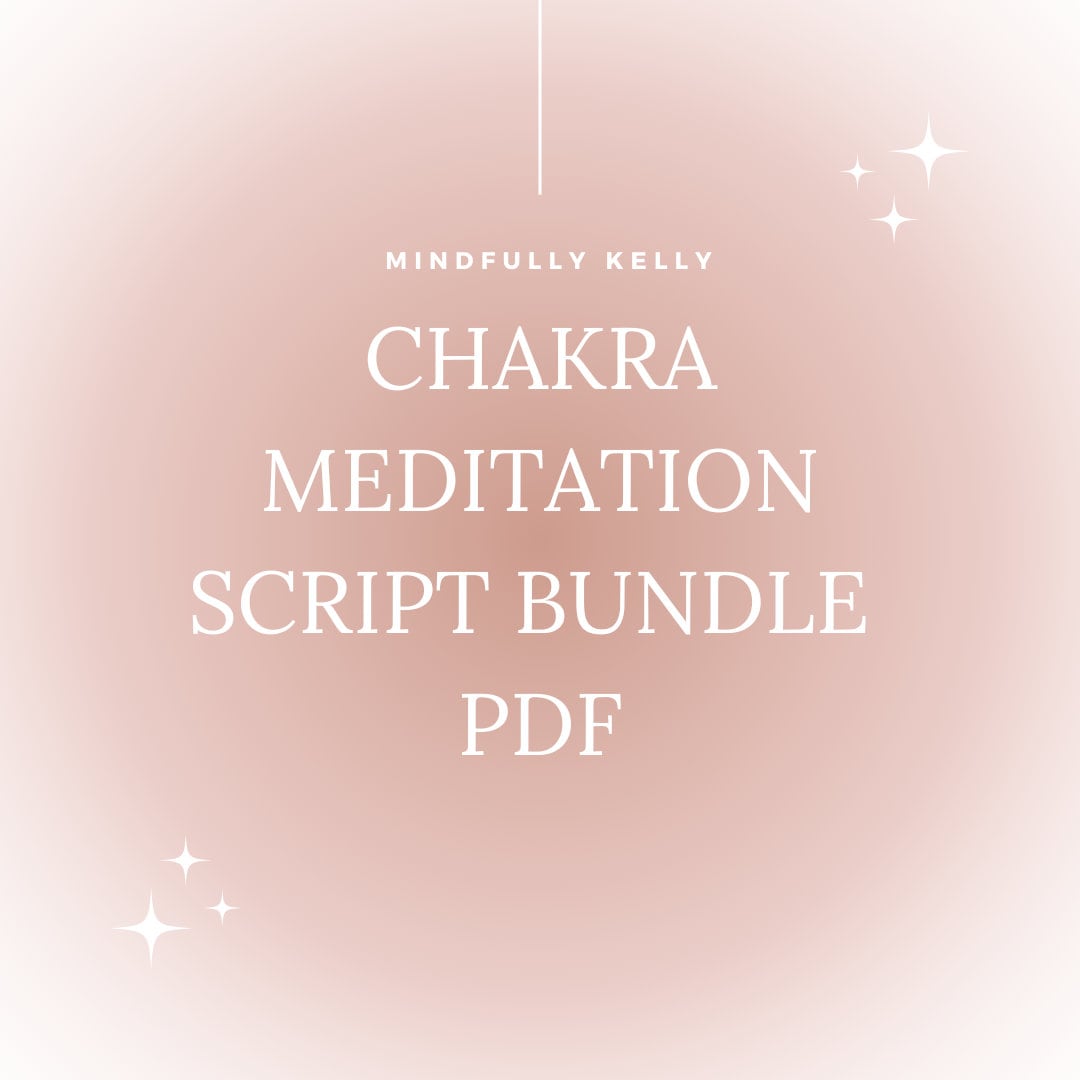 Chakra Meditation Script Bundle - Etsy