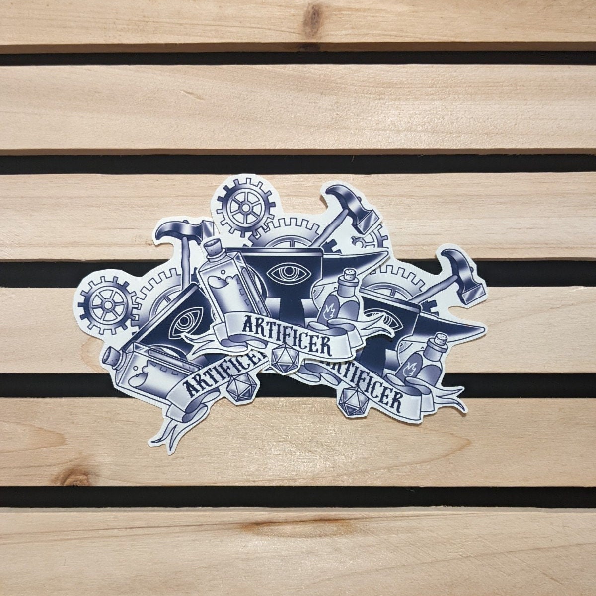 Dnd Artificer Sticker Dnd Class Sticker Dnd Sticker Dnd 5e - Etsy