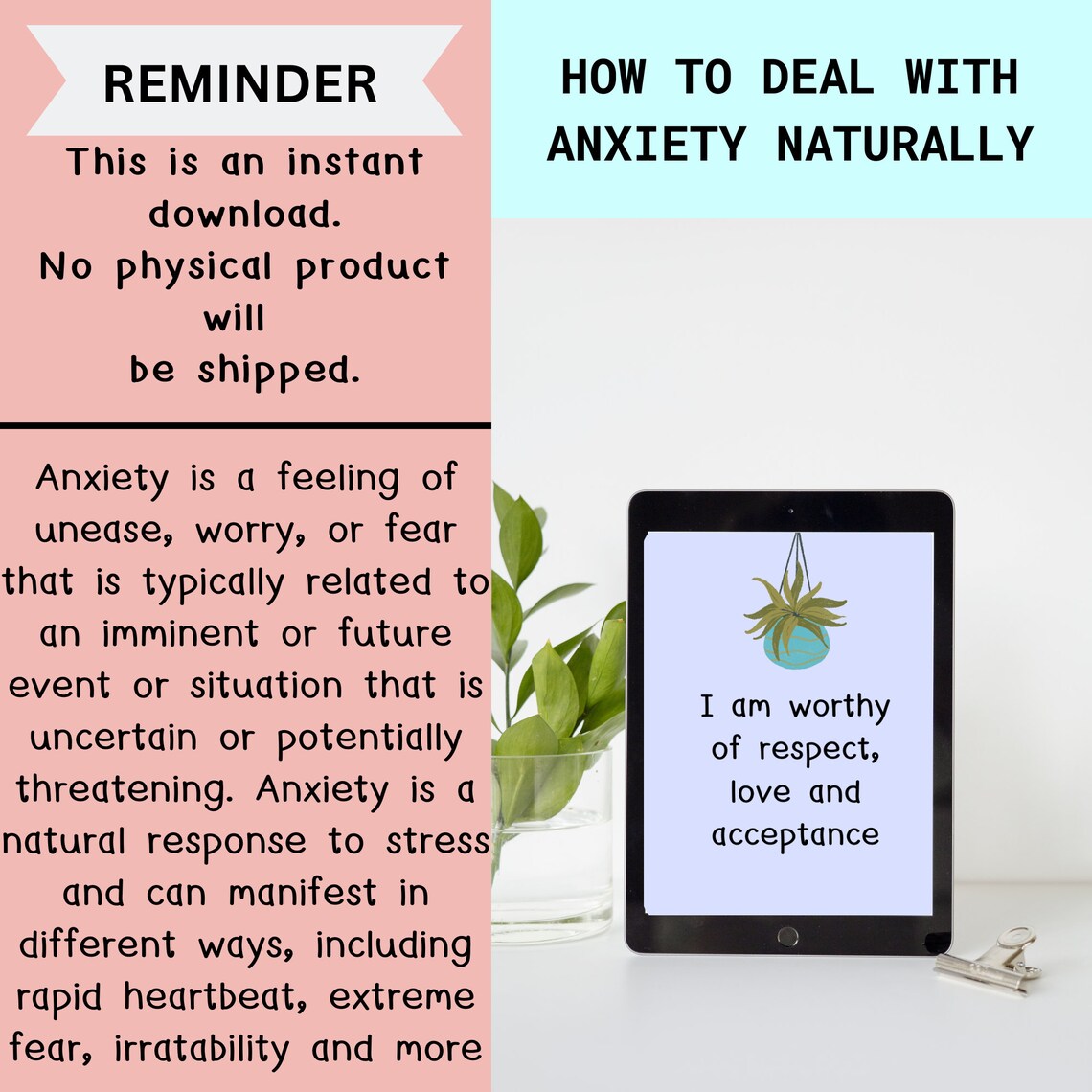 Anxiety Cards, Coping Skills, Therapy Tools, Strategy Cards, DBT ...