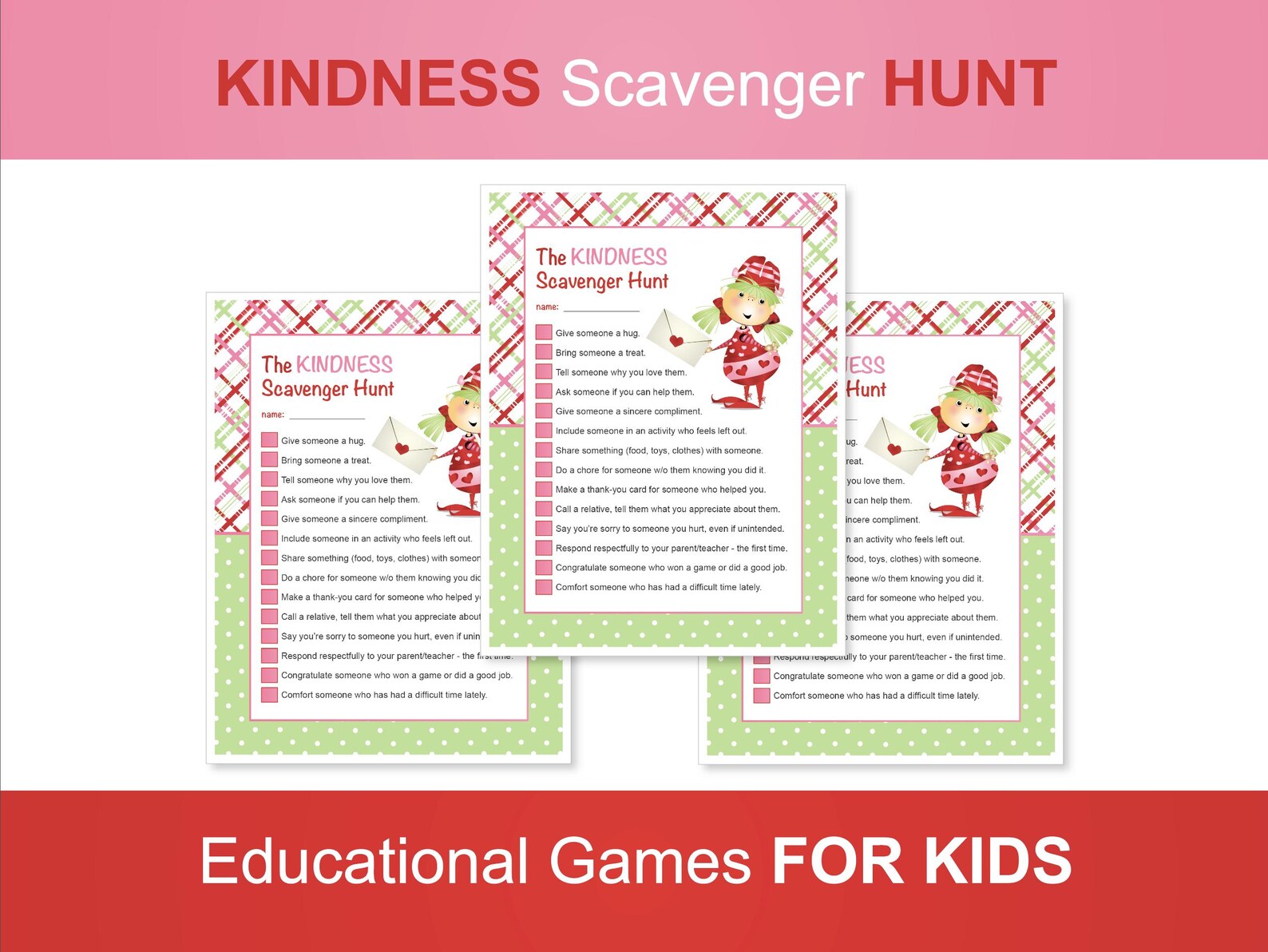KINDNESS Scavenger Hunt: Who Doesn’t Love a Scavenger Hunt? but This ...