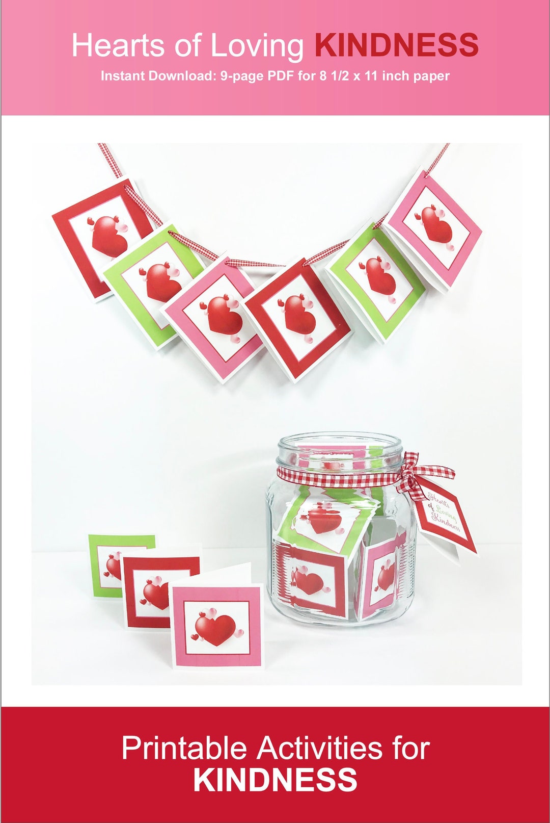 Hearts of Loving KINDNESS: A PRINTABLE Activity for Parents and ...