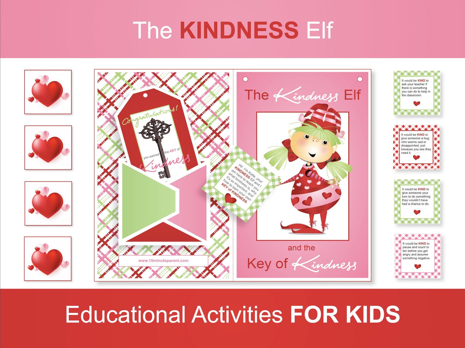 The KINDNESS Elf - 30 Days of FUN Teaching Children About Kindness. A ...