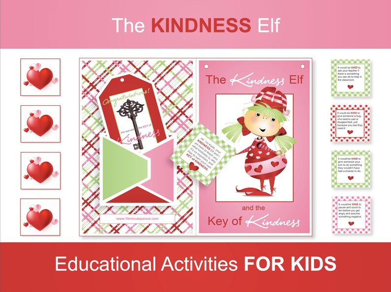 The KINDNESS Elf - 30 Days of FUN Teaching Children About Kindness. A ...