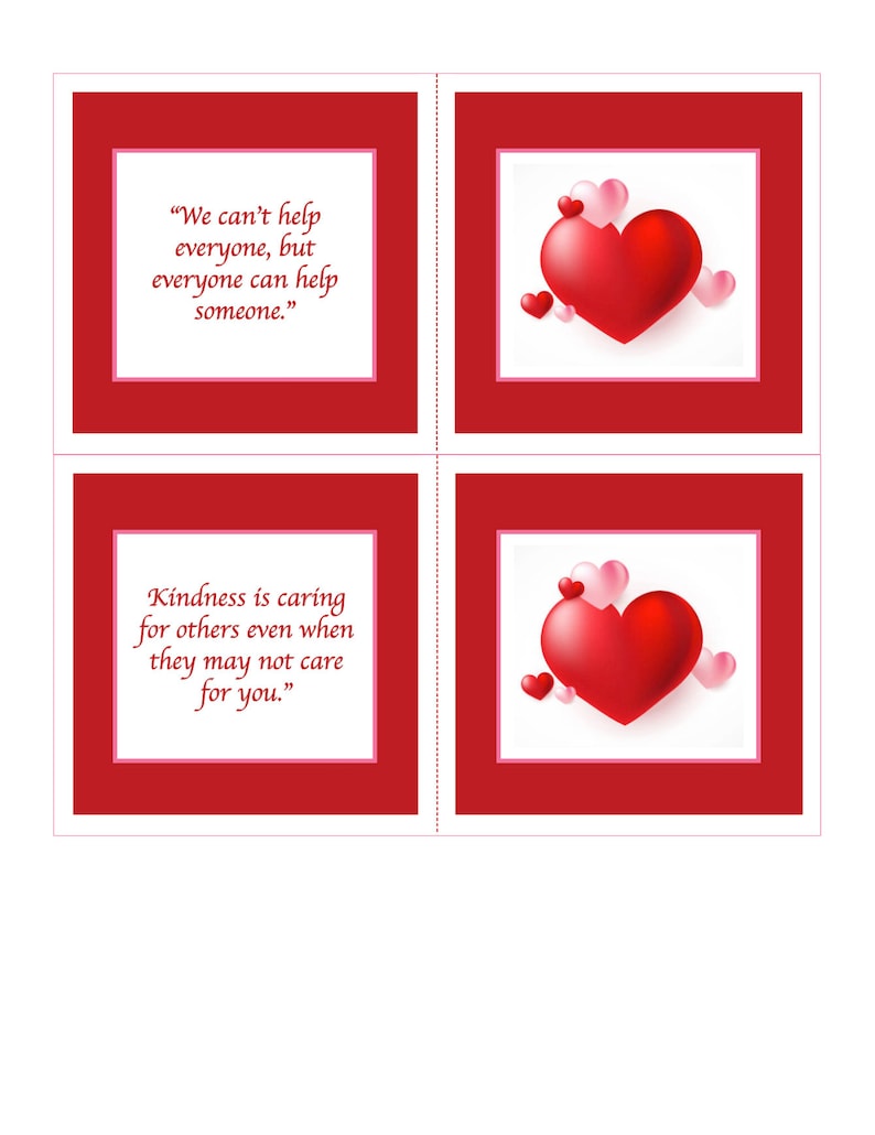 Hearts of Loving KINDNESS: A PRINTABLE Activity for Parents and ...